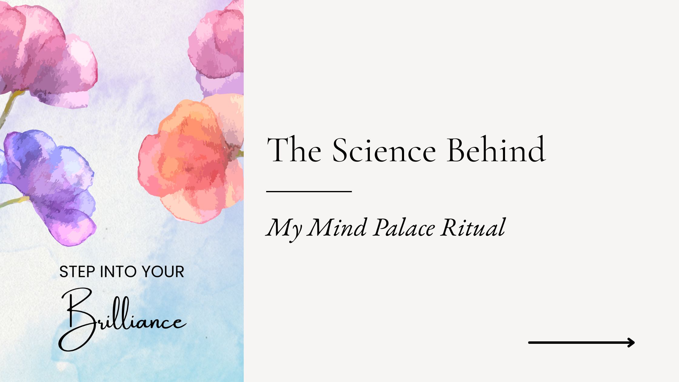 The Mind Palace for Confidence - Daria Condor